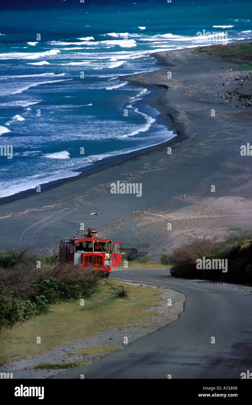 Montserrat volcano vertical hi-res stock photography and images - Alamy