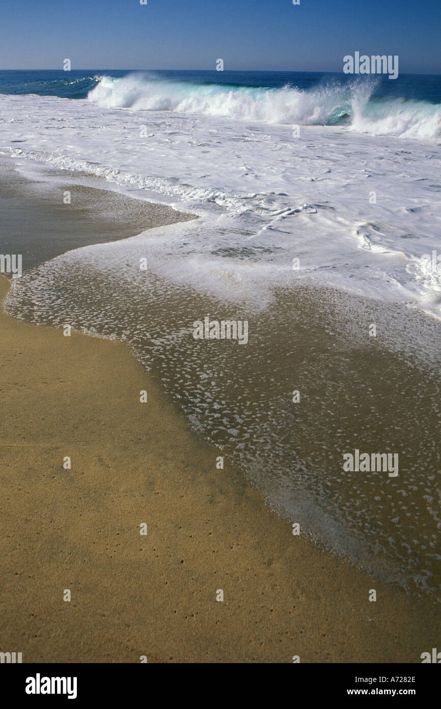Mexico, Baja California Sur, Beach scene, Playa los Cerritos Stock ...