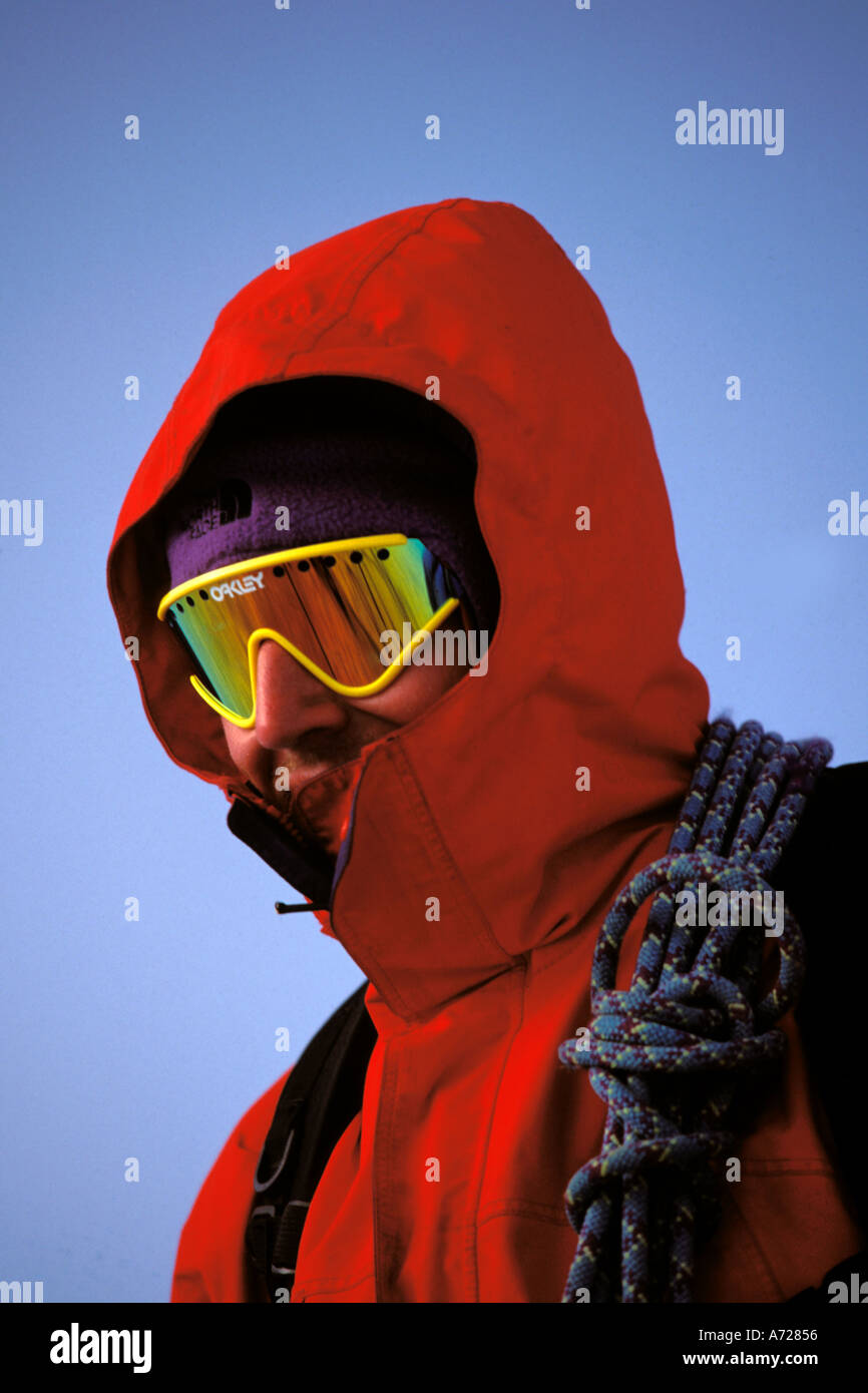 Portrait, Mountain Climber Stock Photo - Alamy