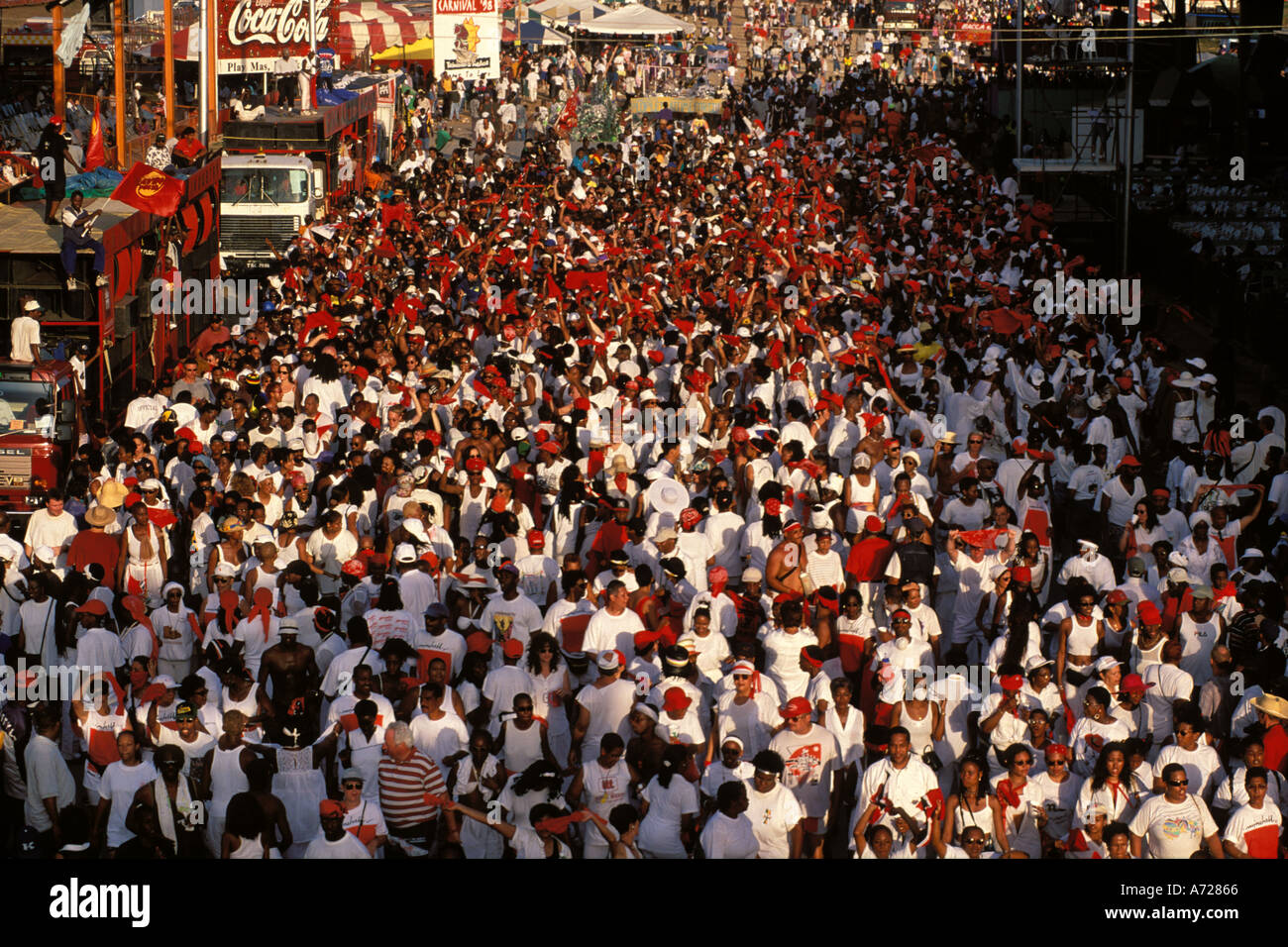 Trinidad carnival crowd hi-res stock photography and images - Alamy