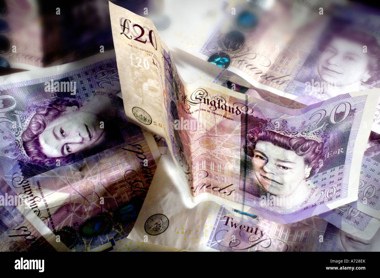 20 pound banknote hi-res stock photography and images - Alamy
