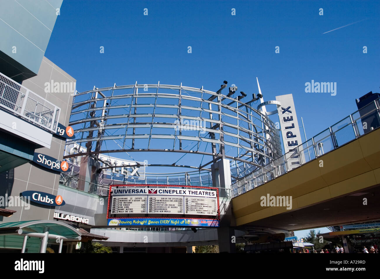 Cineplex Universal Citywalk Orlando Florida Stock Photo - Alamy