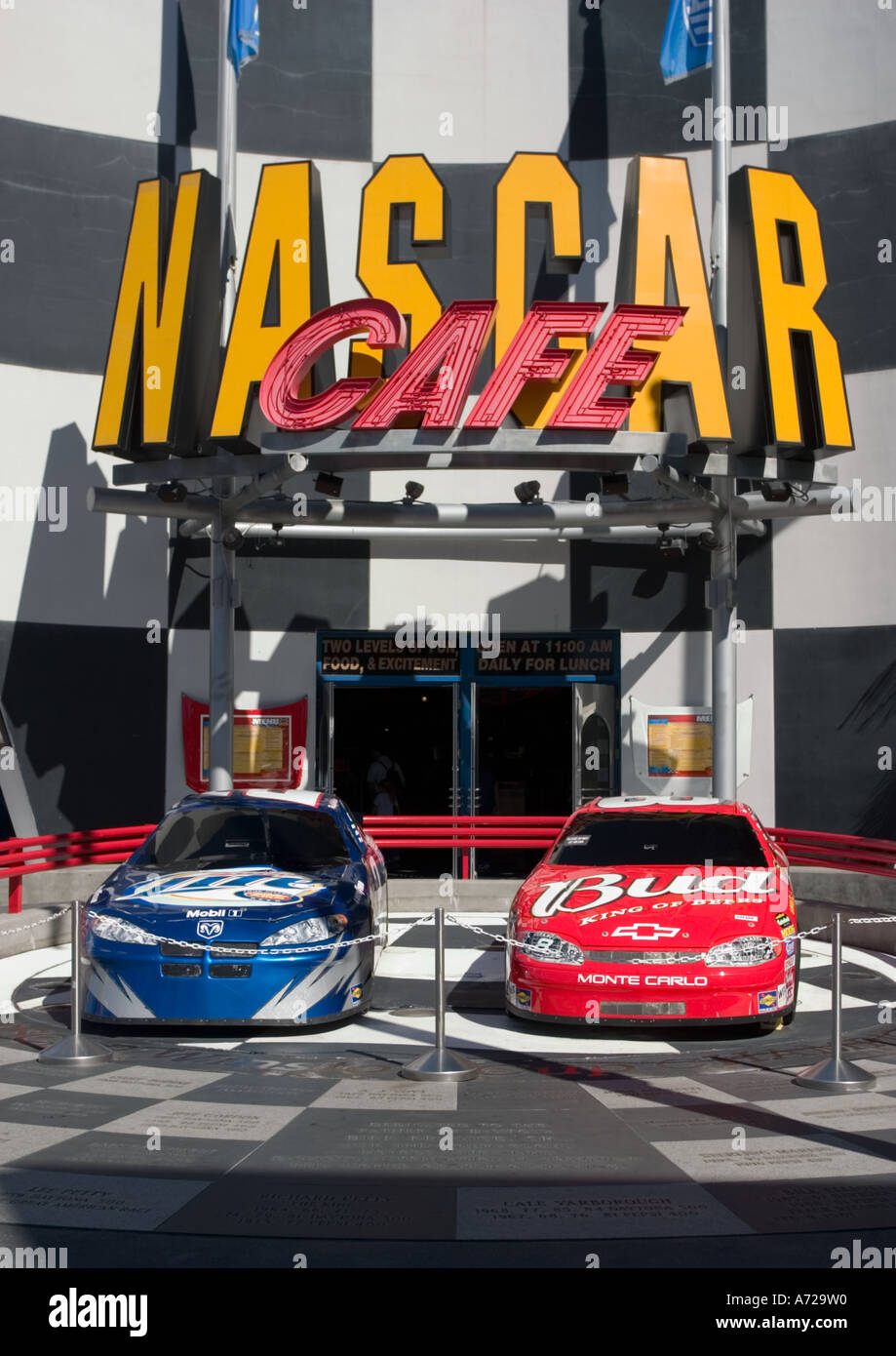 NASCAR Cafe Universal Citywalk Orlando Florida Stock Photo - Alamy
