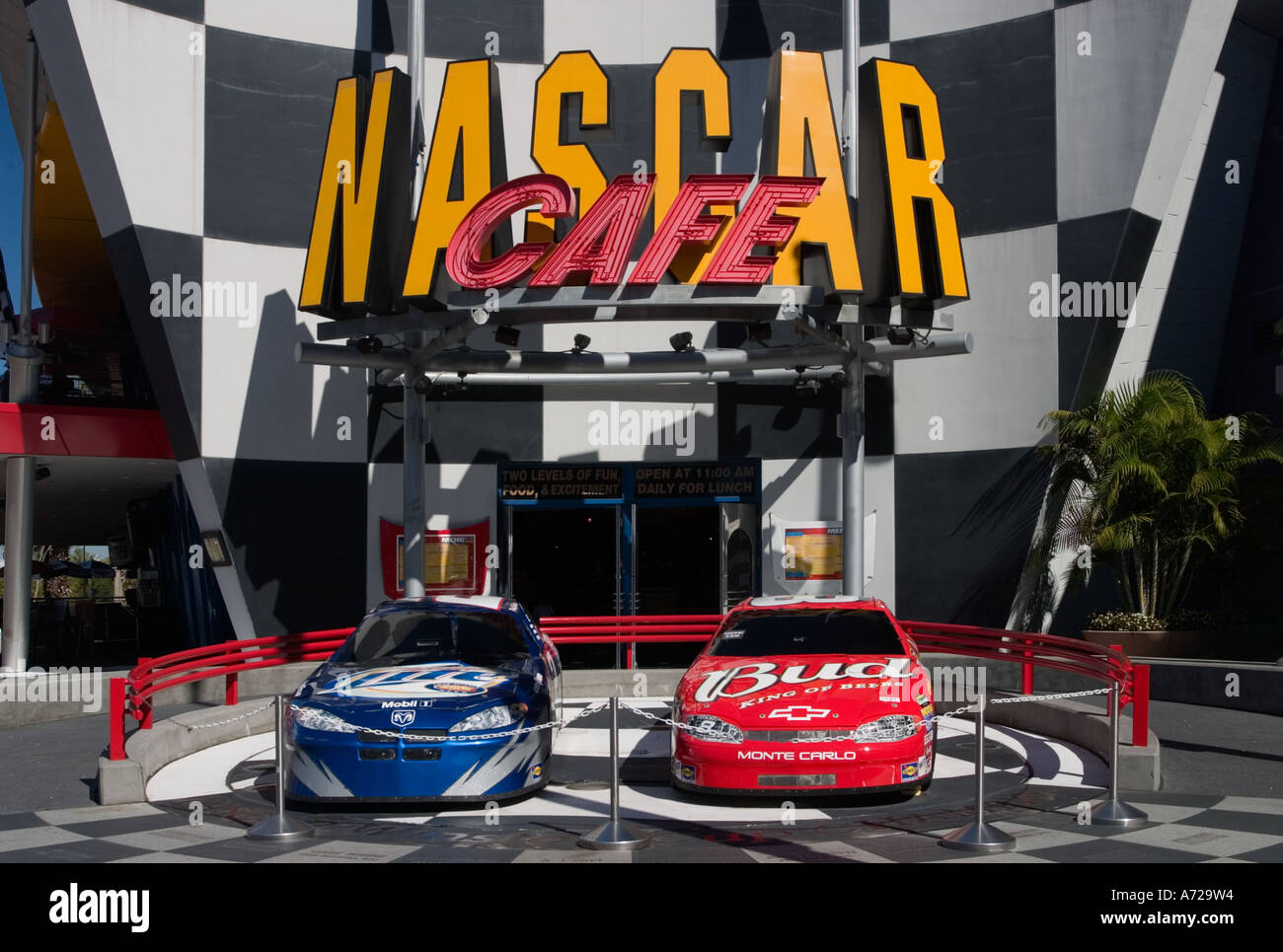 NASCAR Cafe Universal Citywalk Orlando Florida Stock Photo - Alamy