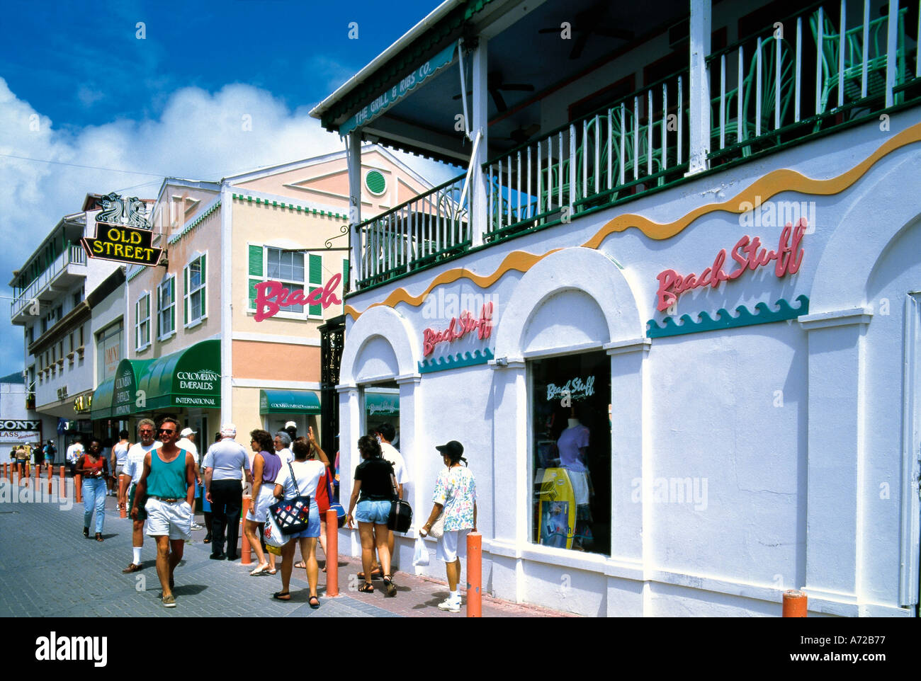 Shopping in philipsburg hi-res stock photography and images - Alamy