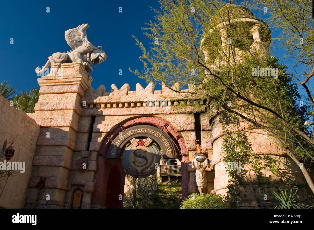 Entrance to Eighth Voyage of Sinbad stunt show Islands of Adventure ...