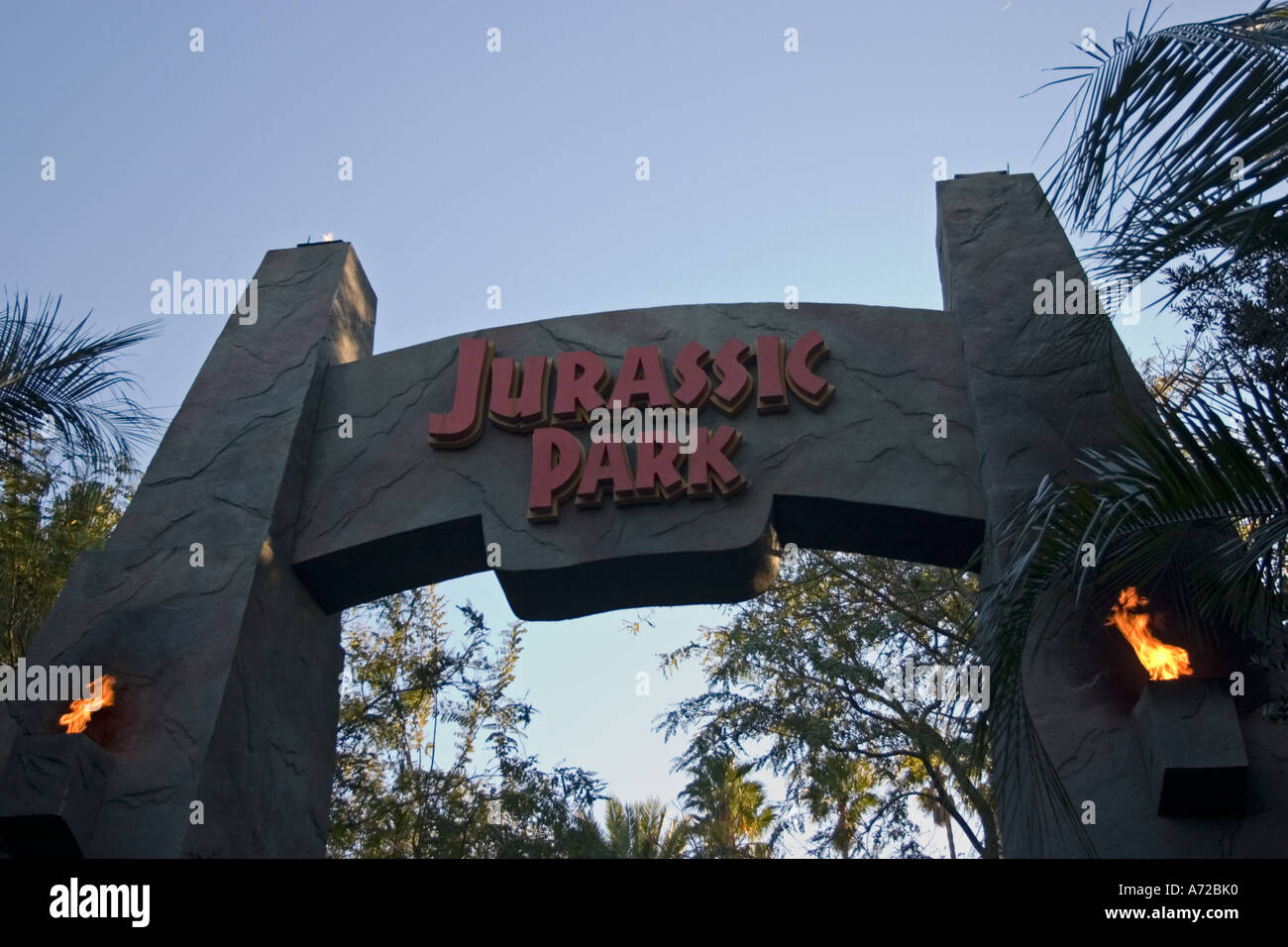 Jurassic park entrance hi-res stock photography and images - Alamy