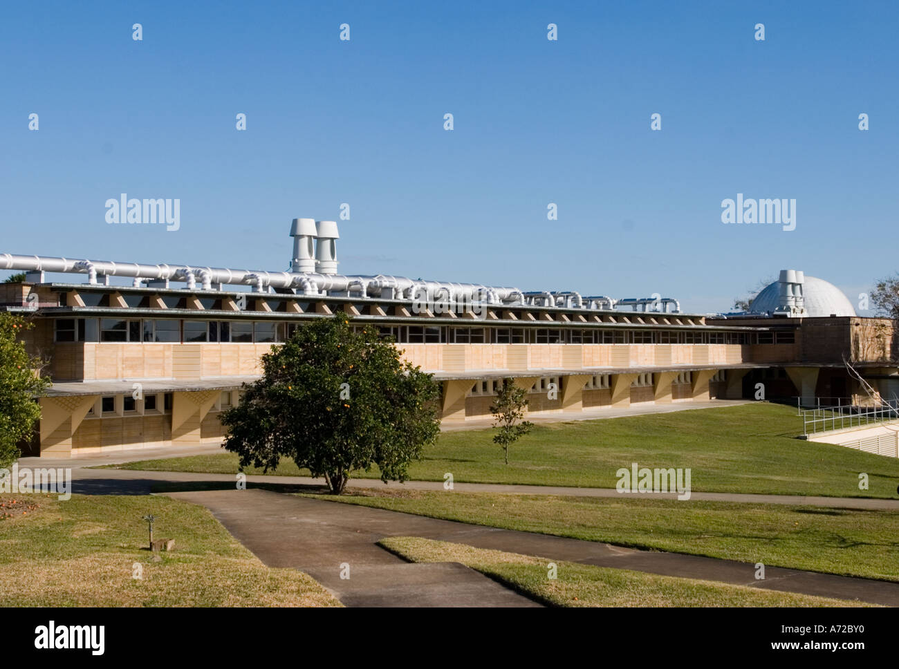 Polk County Science Building designed by Frank Lloyd Wright campus of ...