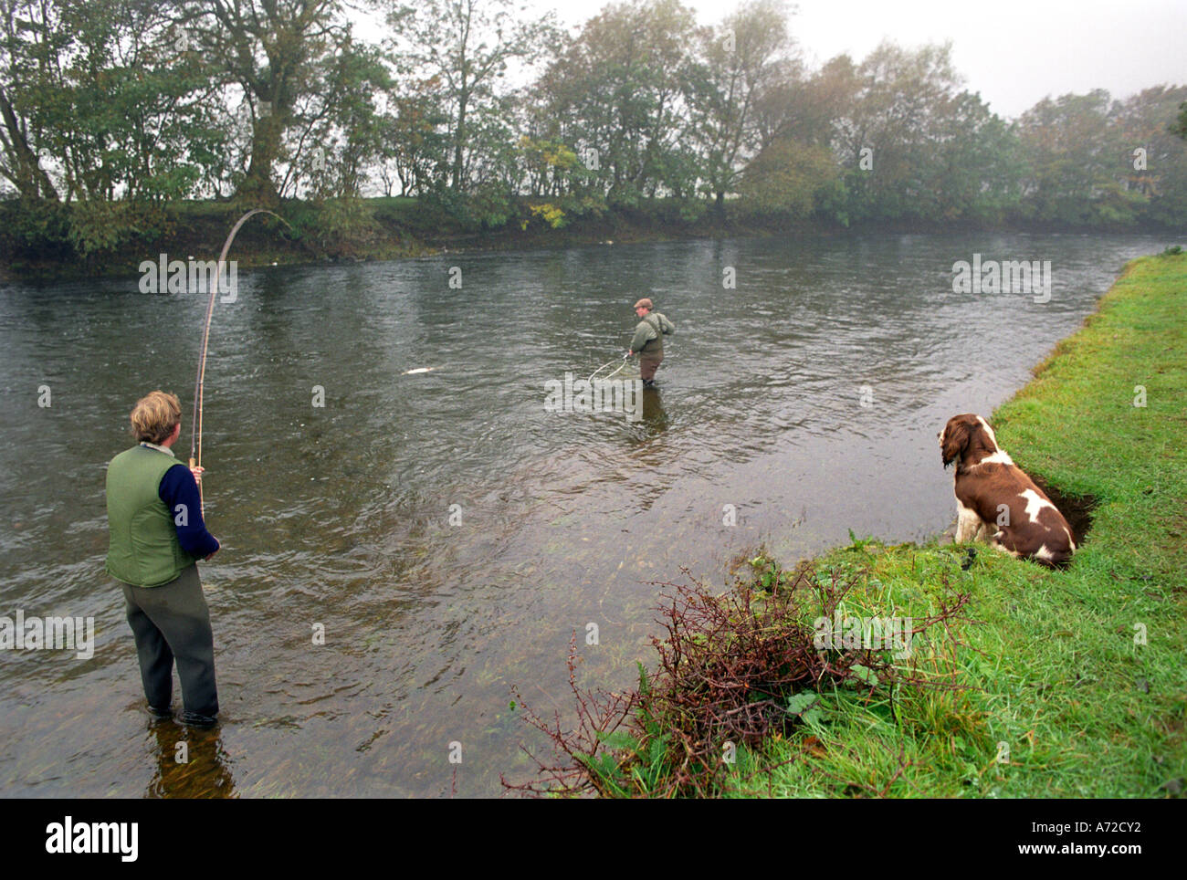 English river fishing hi-res stock photography and images - Alamy
