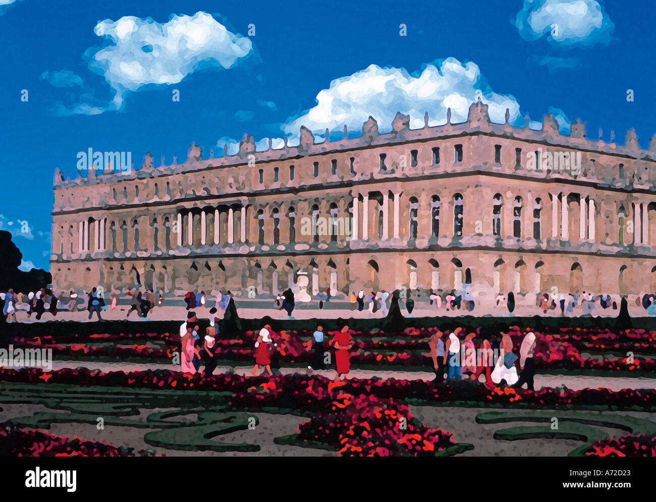 Louis X1V Palace of Versailles Versailles France 17th Century Baroque ...