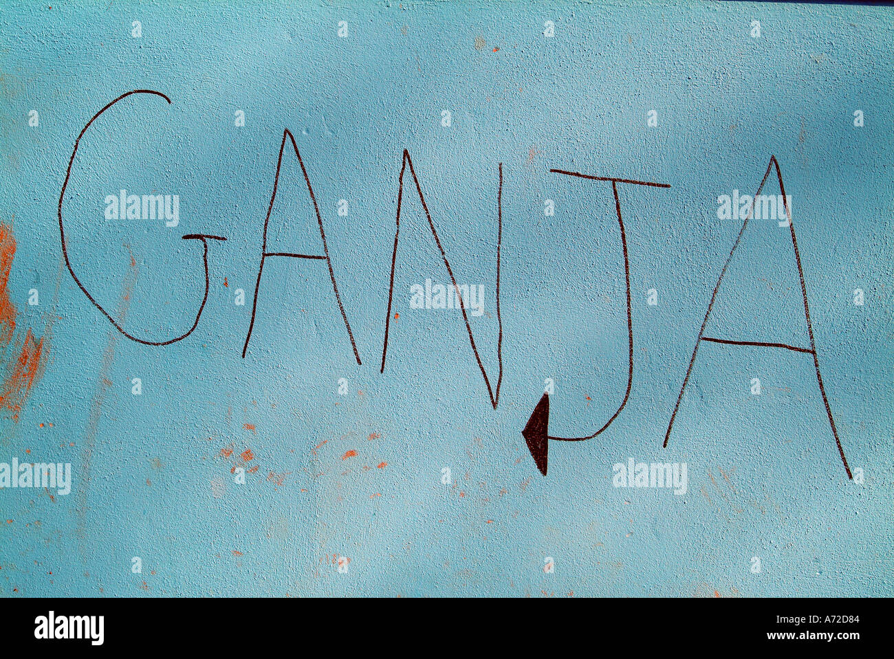 Ganja graffiti hi-res stock photography and images - Alamy