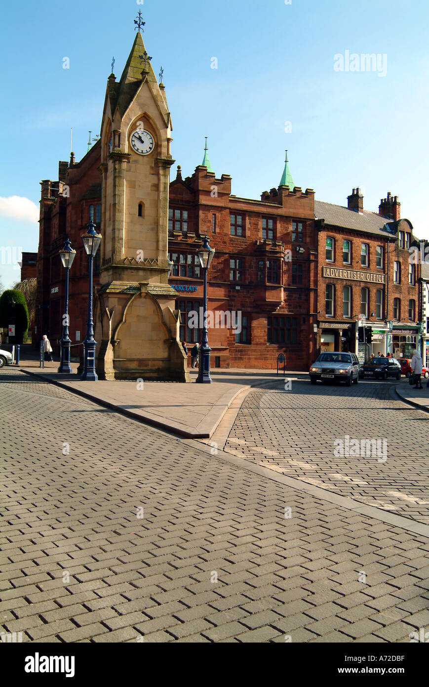 Penrith town centre cumbria england hi-res stock photography and images ...