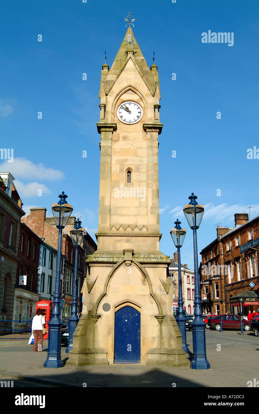 Penrith town centre cumbria england hi-res stock photography and images ...