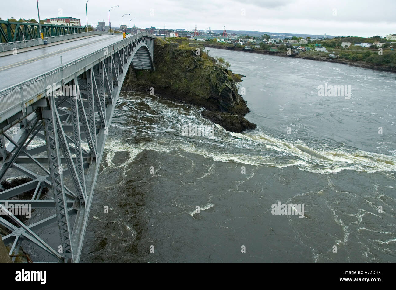 Reversing Falls St John New Brunswick Canada Stock Photo - Alamy
