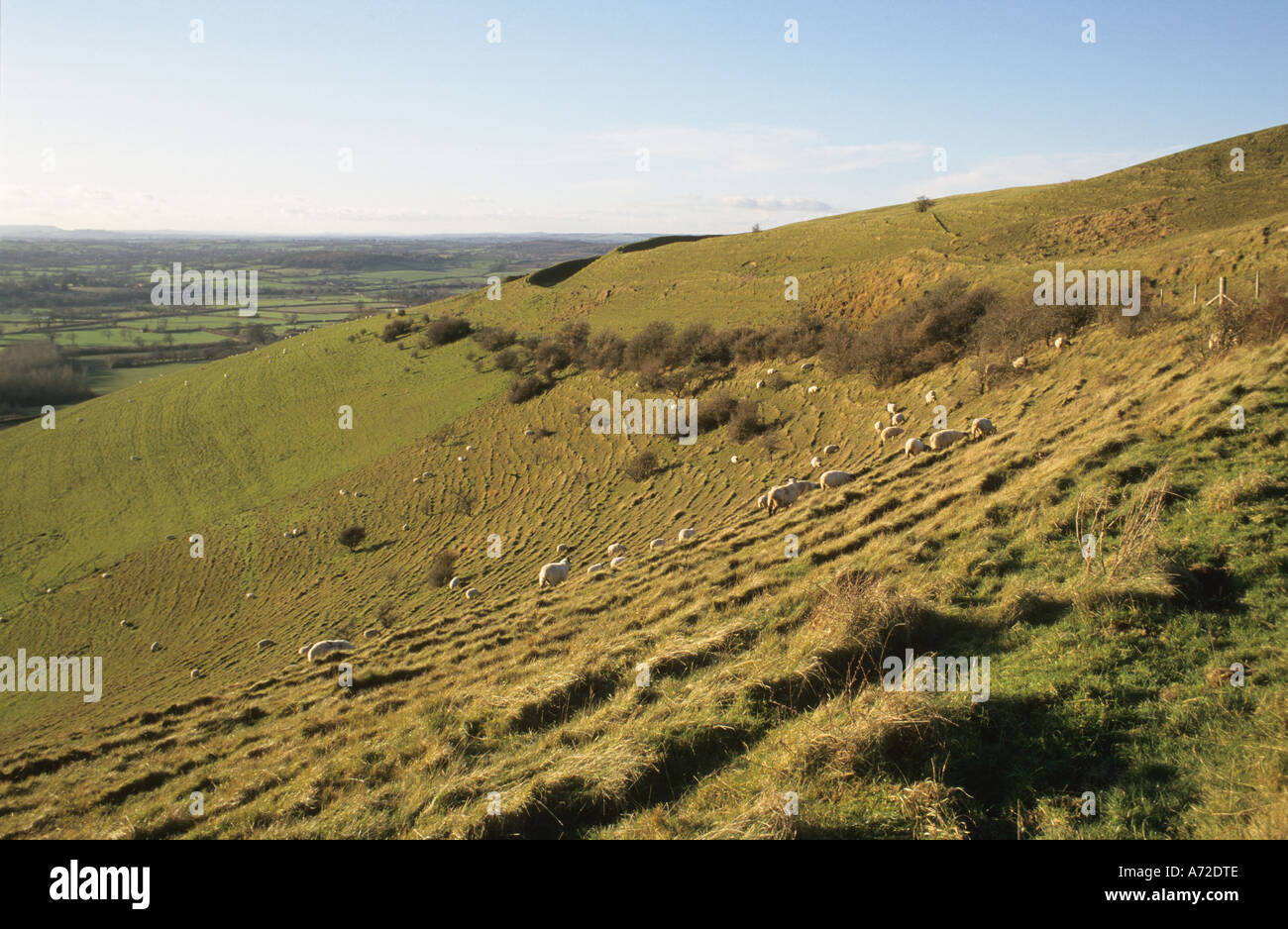 Ancient iron age hill fort hi-res stock photography and images - Alamy