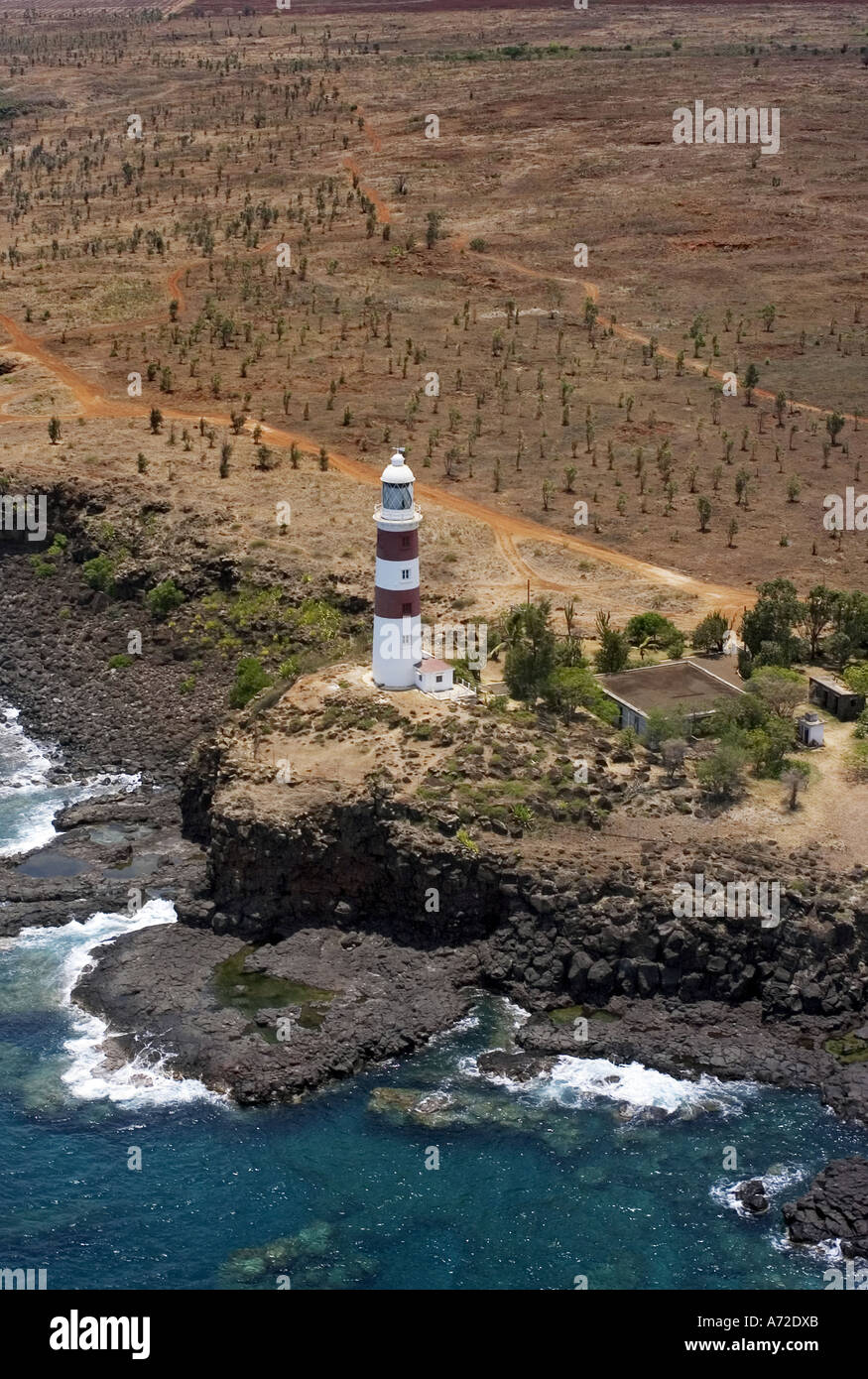 Wide overhead island view white hi-res stock photography and images - Alamy