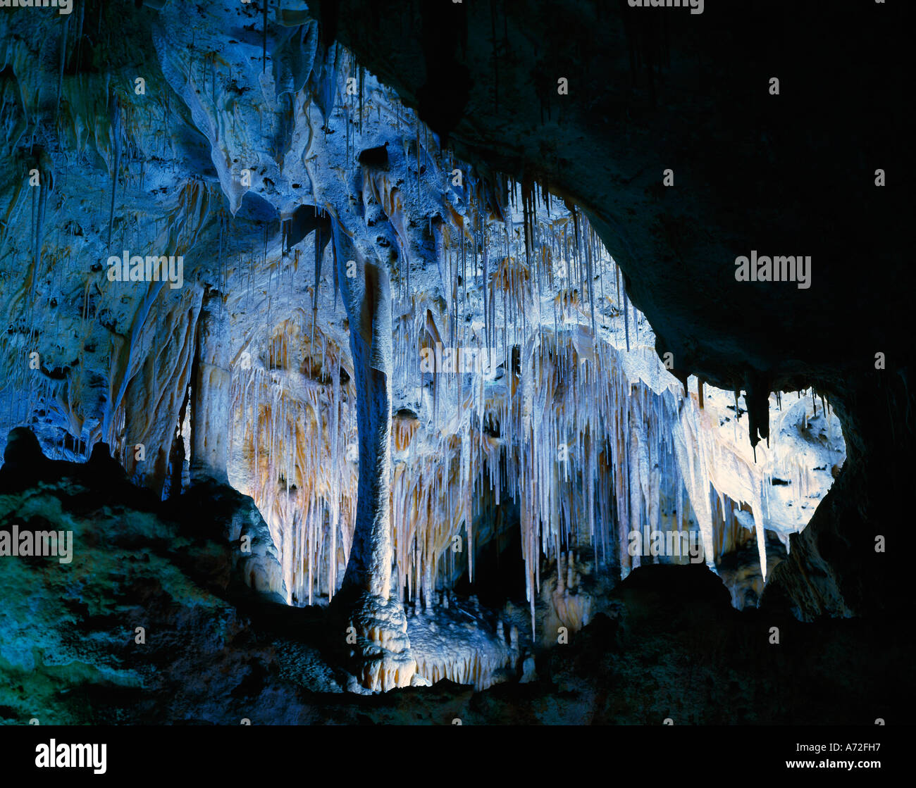 Inside a cave Stock Photo - Alamy