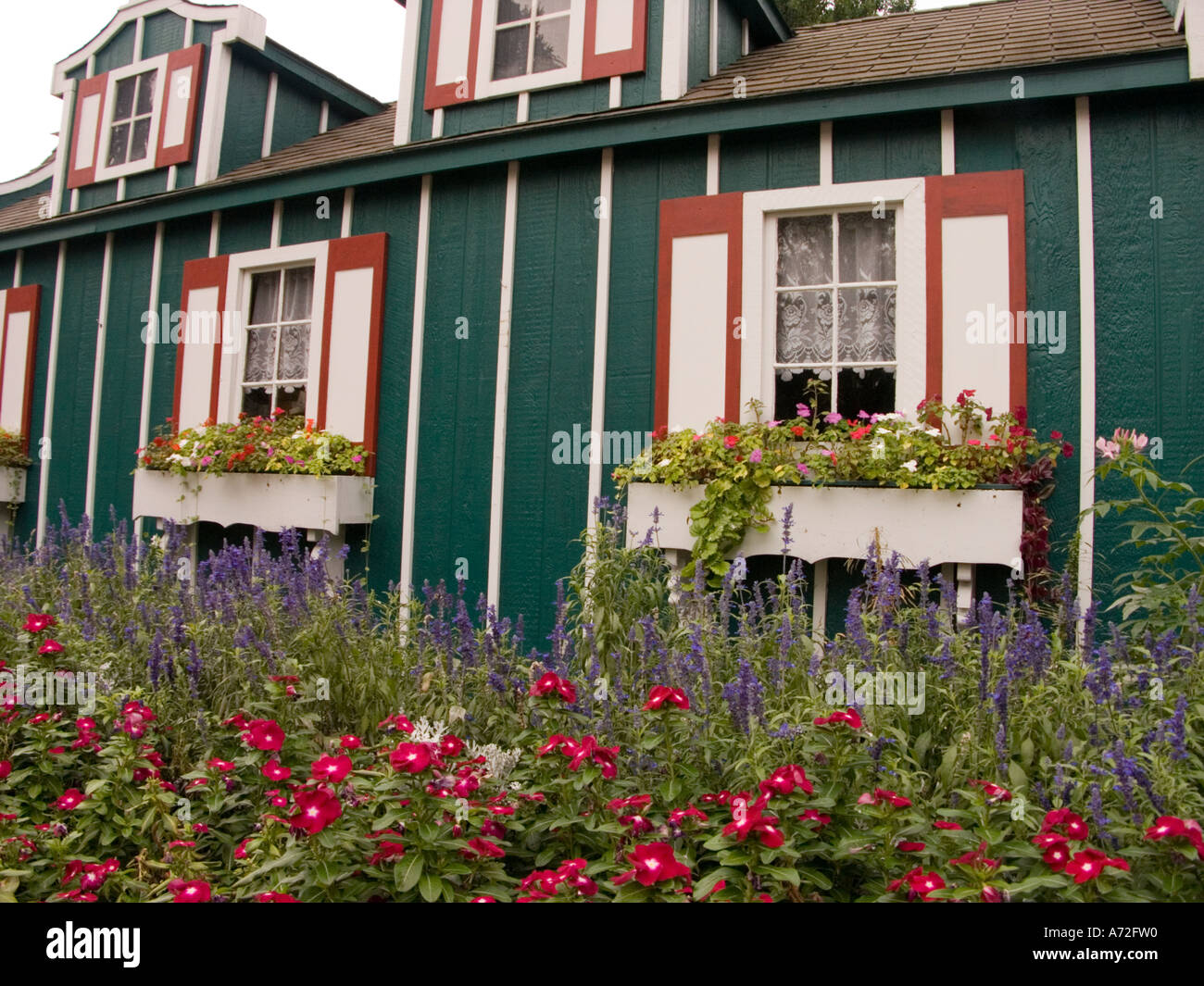 Dutch architecture in pella historical hi-res stock photography and ...