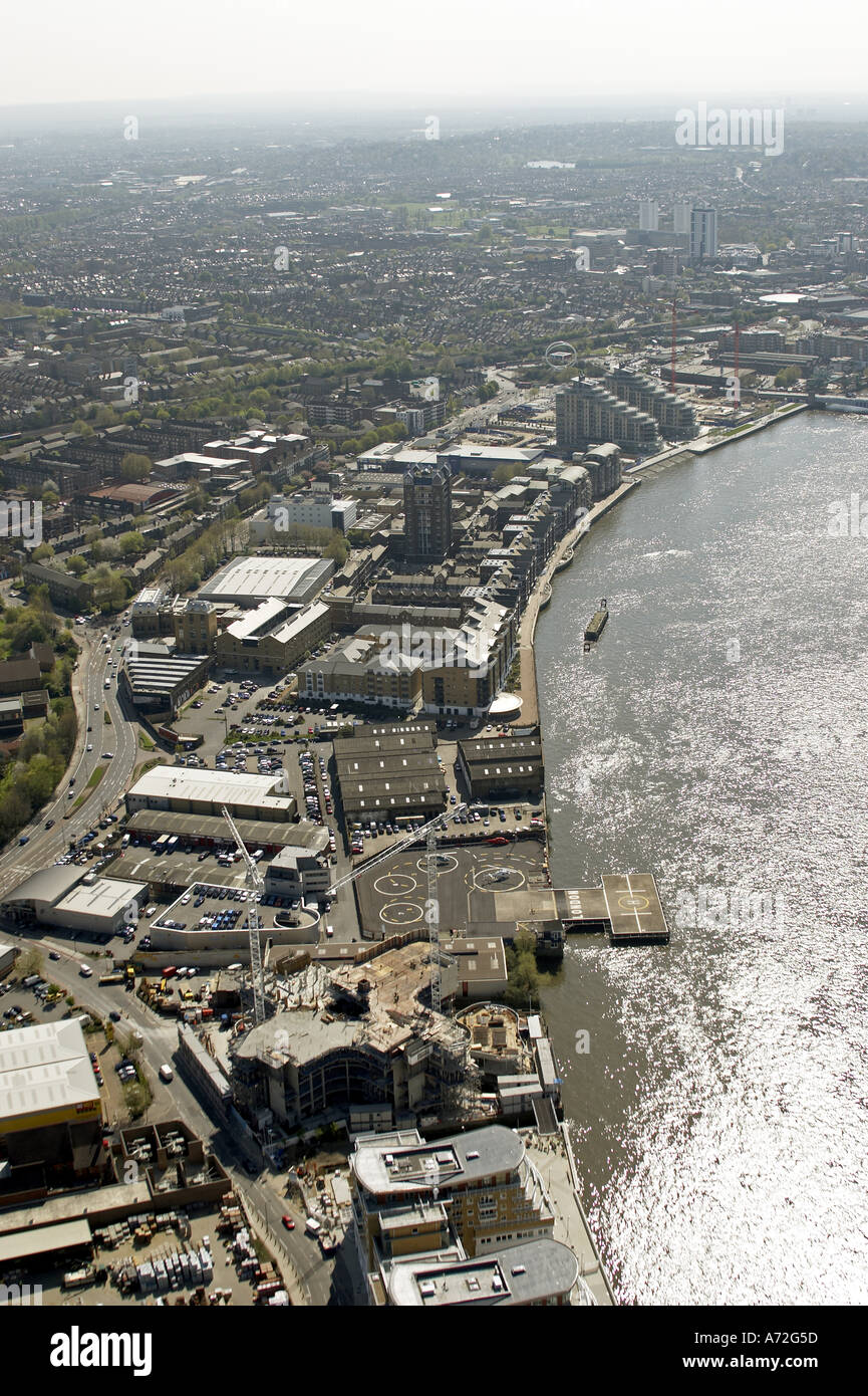 Aerial high level oblique view south of BAttersea London Westland ... Aerial high level oblique view south of BAttersea London Westland ...