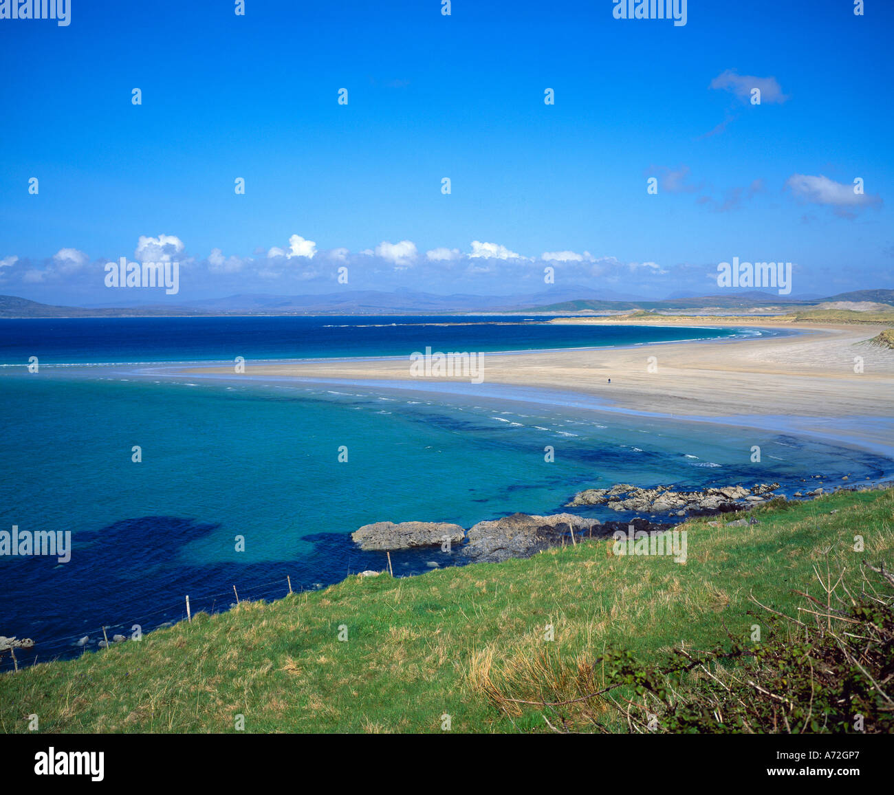 Irish seascape and beach Stock Photo - Alamy
