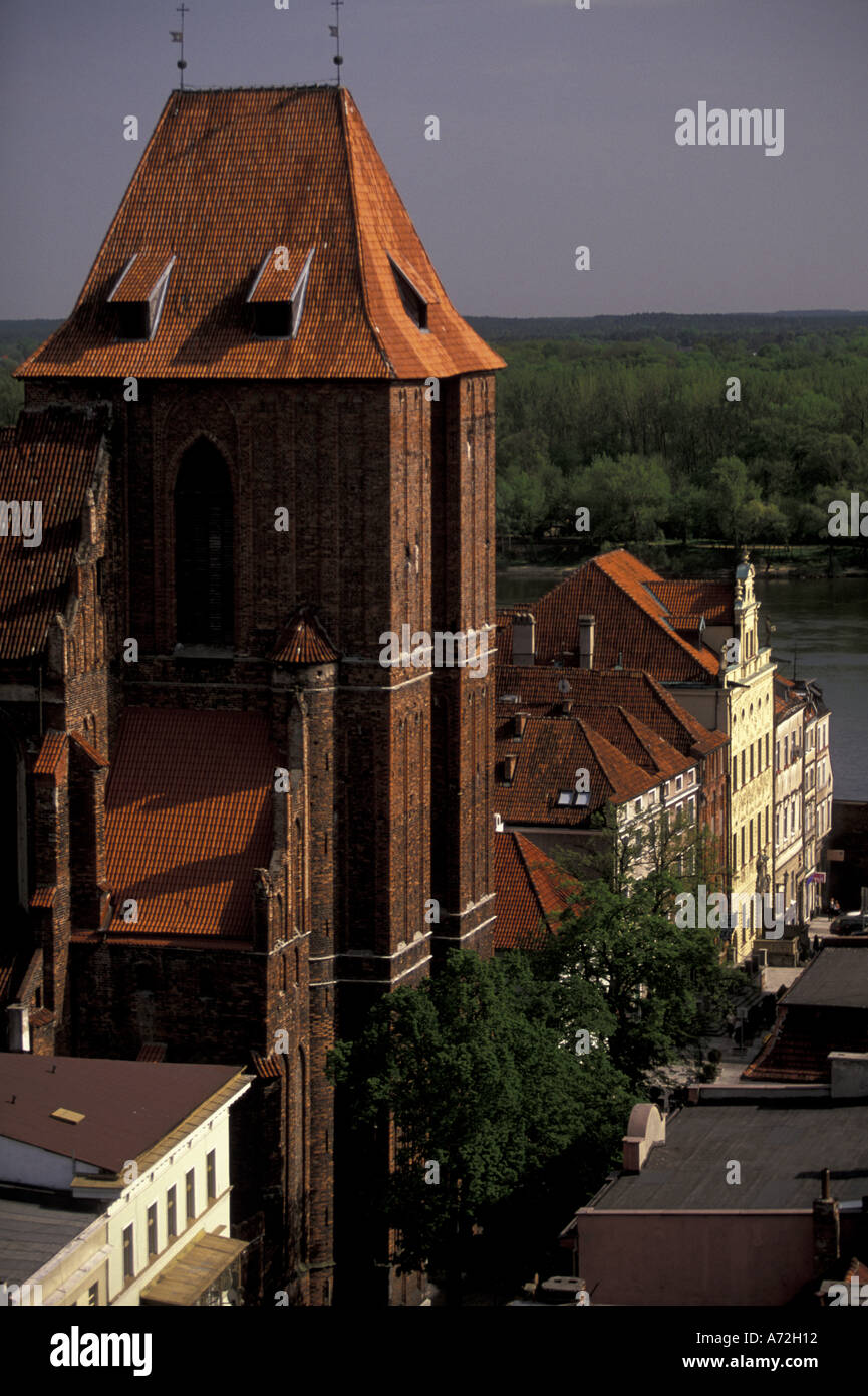 EUROPE, Poland, Pomerania, Torun Cathedral of St. John the Baptist ...