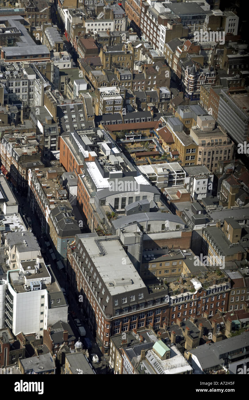 Aerial view of london soho hi-res stock photography and images - Alamy