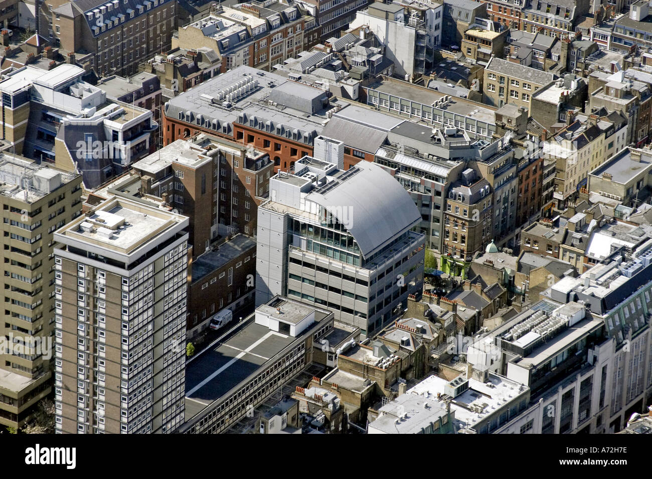 Aerial high level oblique view north west of Broadwick House by Richard ...