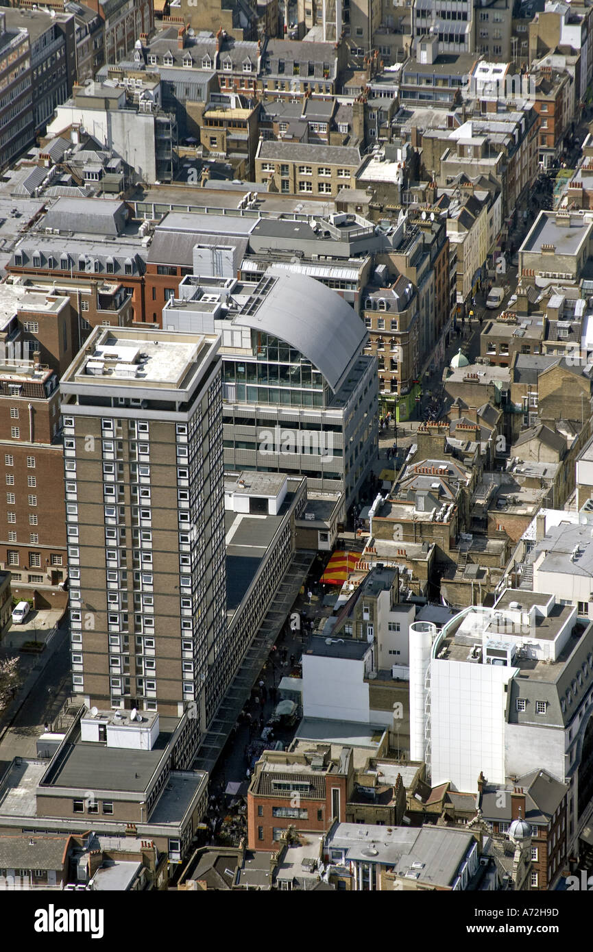 Aerial high level oblique view north west of Broadwick House by Richard ...