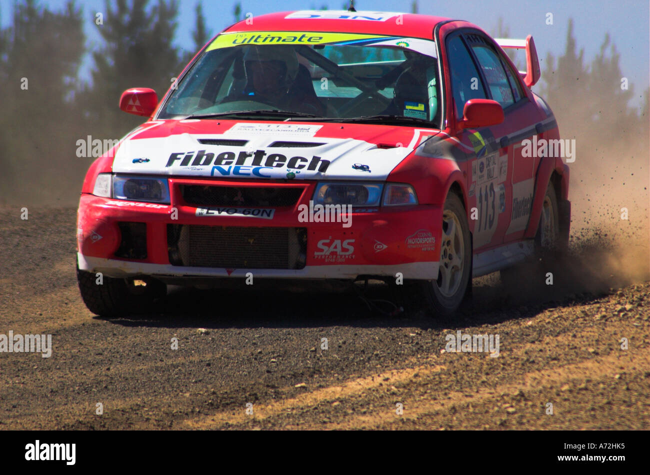 Rally car at Subaru Rally of Canberra Stock Photo - Alamy