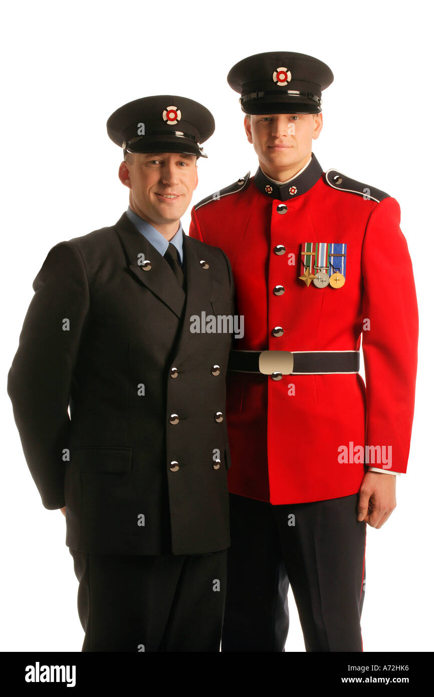 Two law enforcement officers Stock Photo - Alamy
