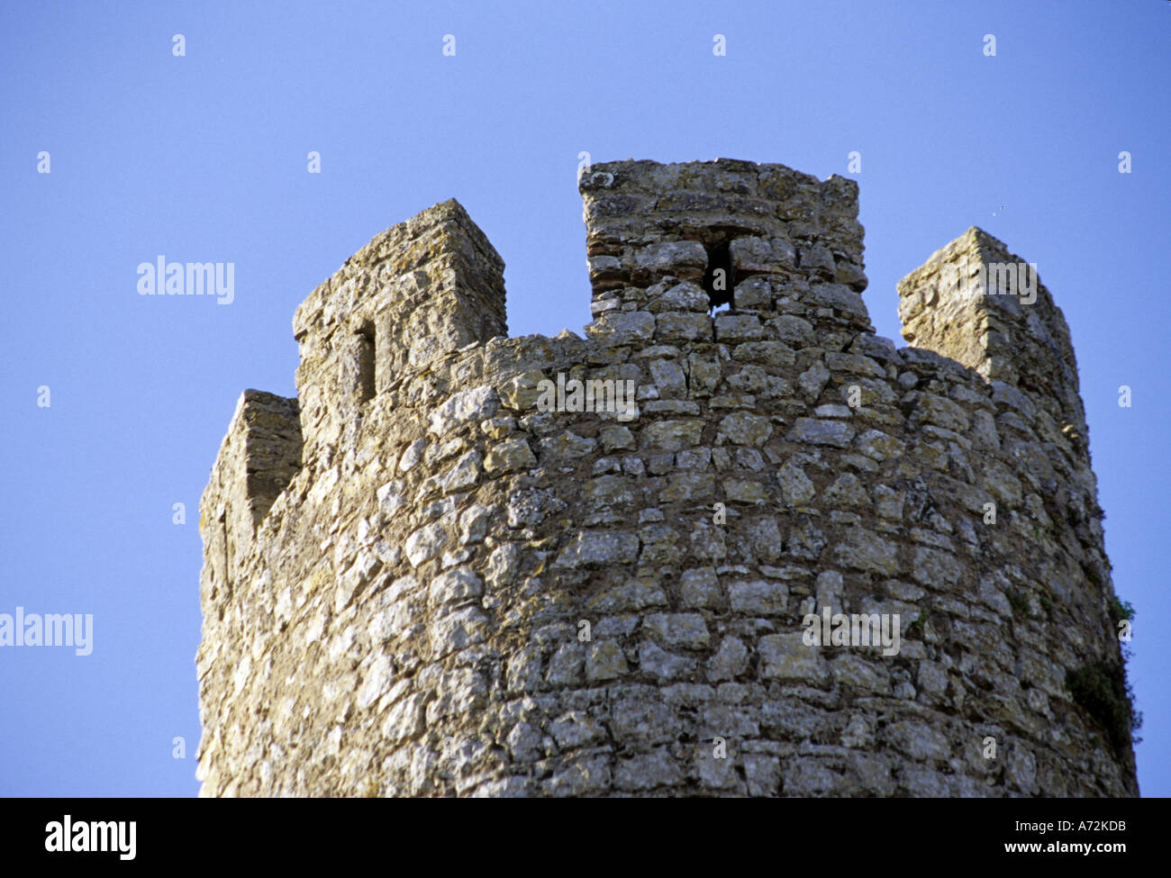 Circular crenellated tower hi-res stock photography and images - Alamy