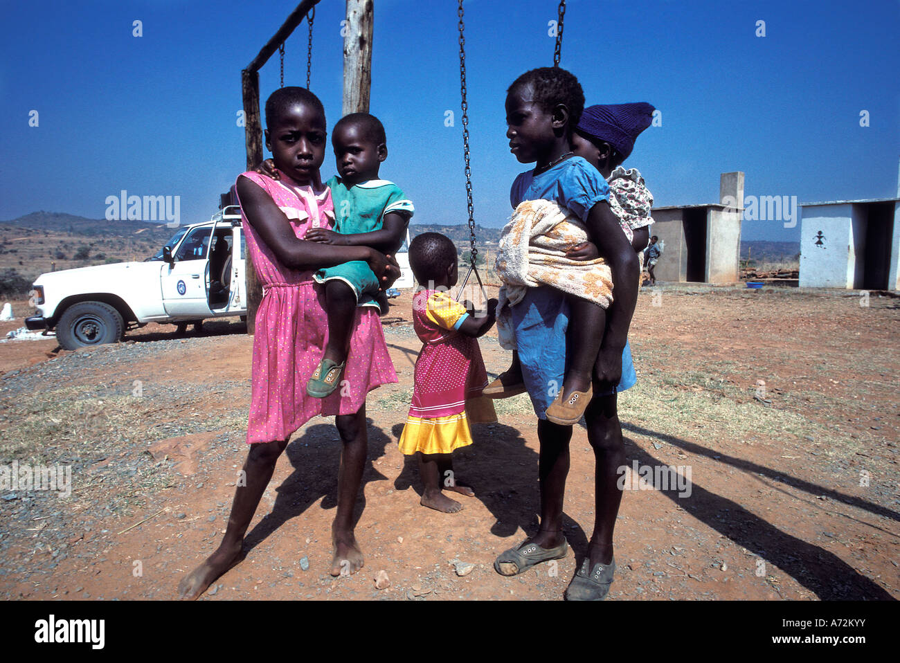 Zimbabwe children playing hi-res stock photography and images - Alamy