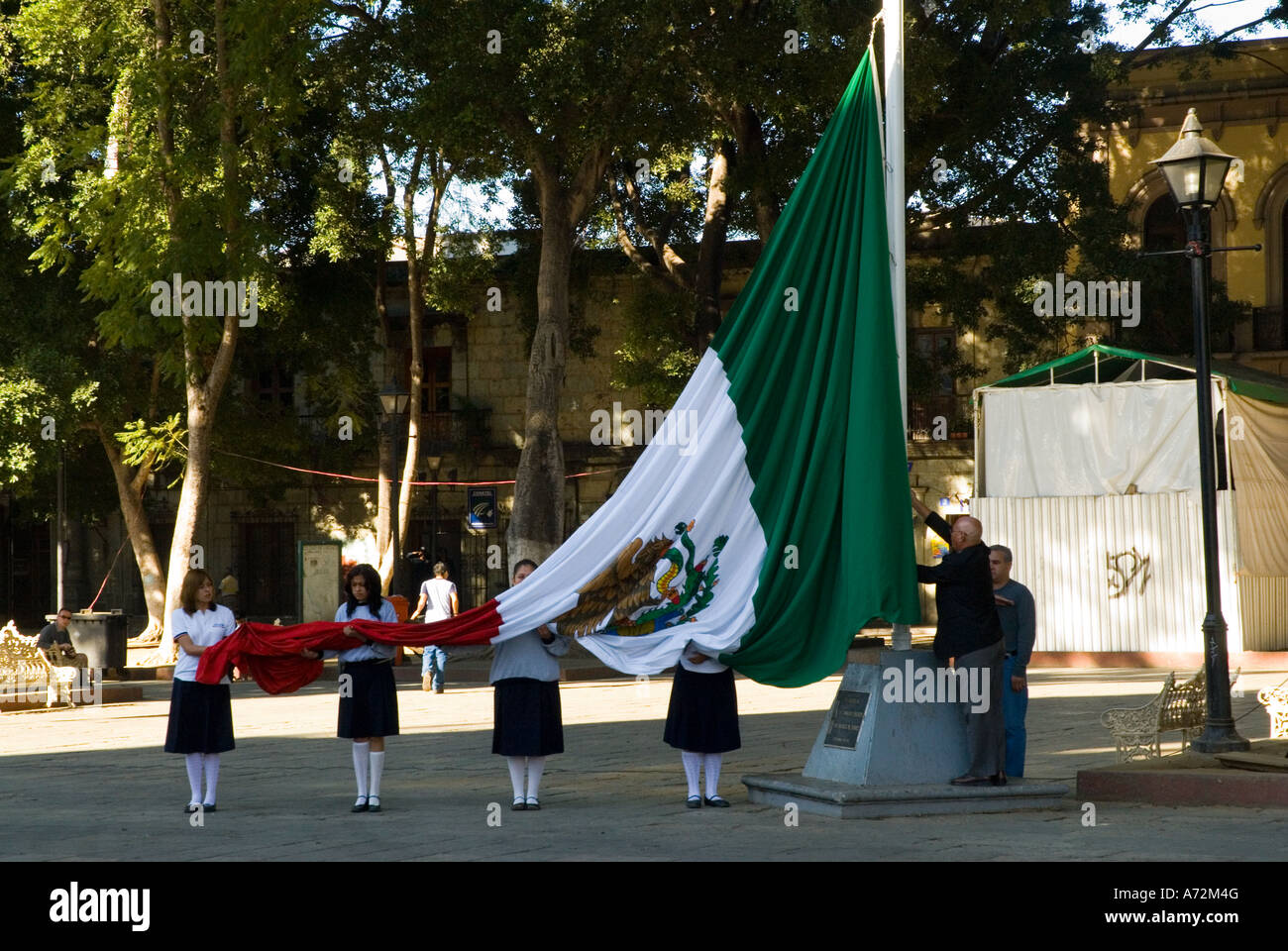 Oaxaca main square - Mexico Stock Photo - Alamy