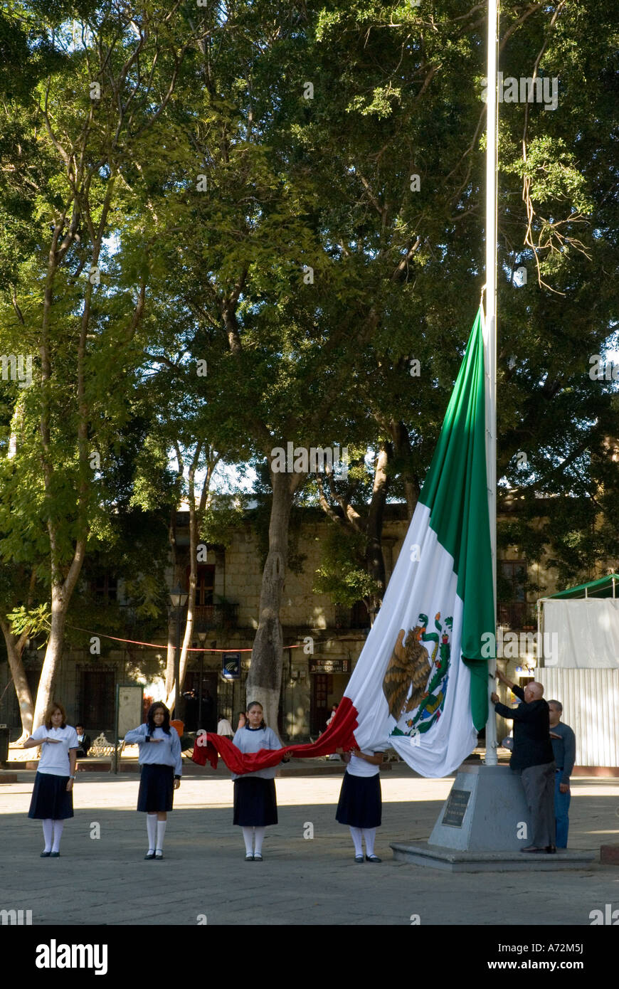 Oaxaca main square - Mexico Stock Photo - Alamy