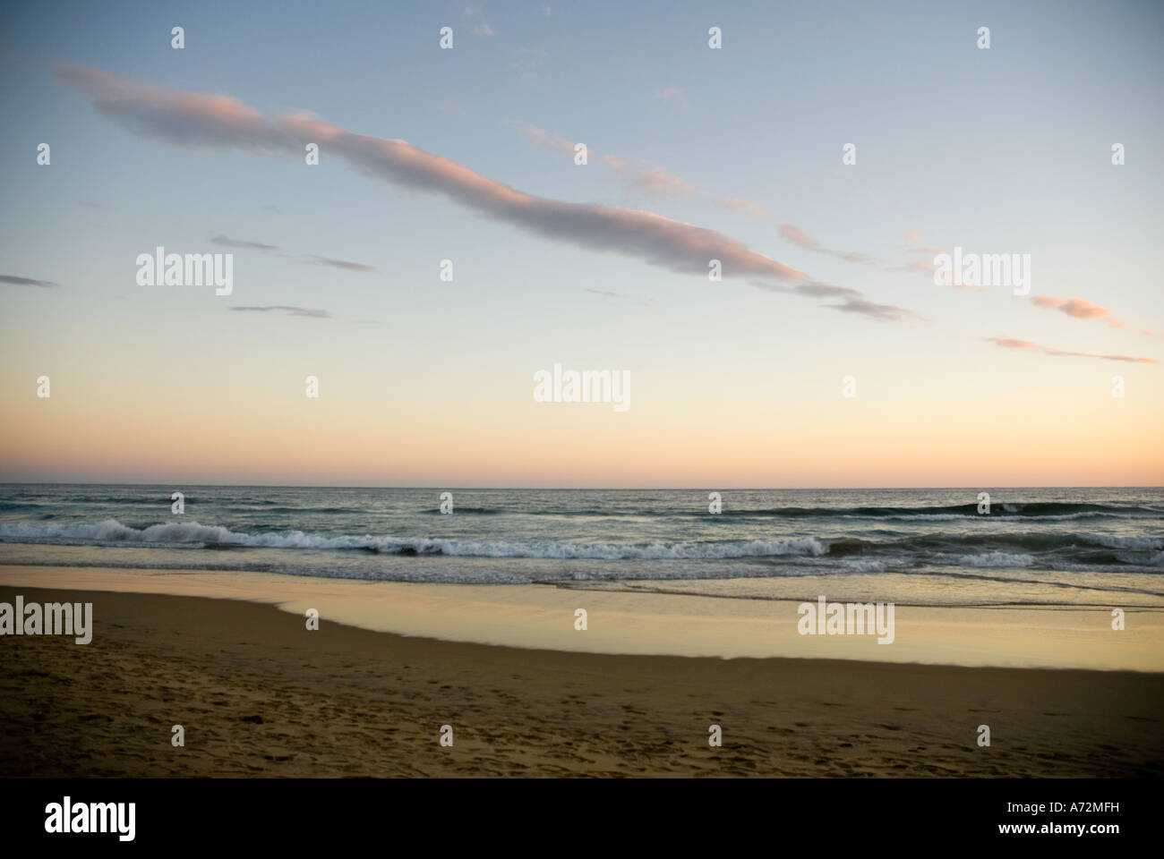 Zipolite sunset - Oaxaca - Mexico Stock Photo - Alamy