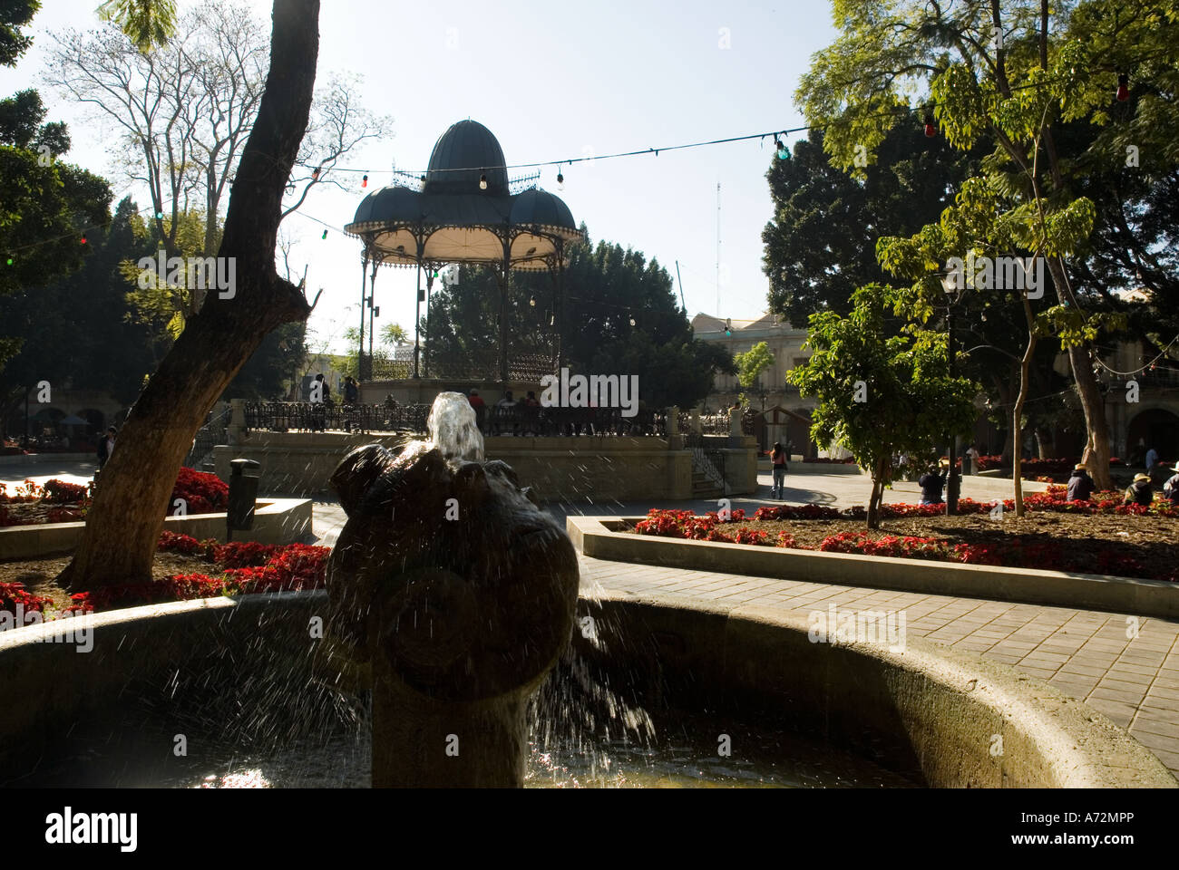 Oaxaca main square - Mexico Stock Photo - Alamy