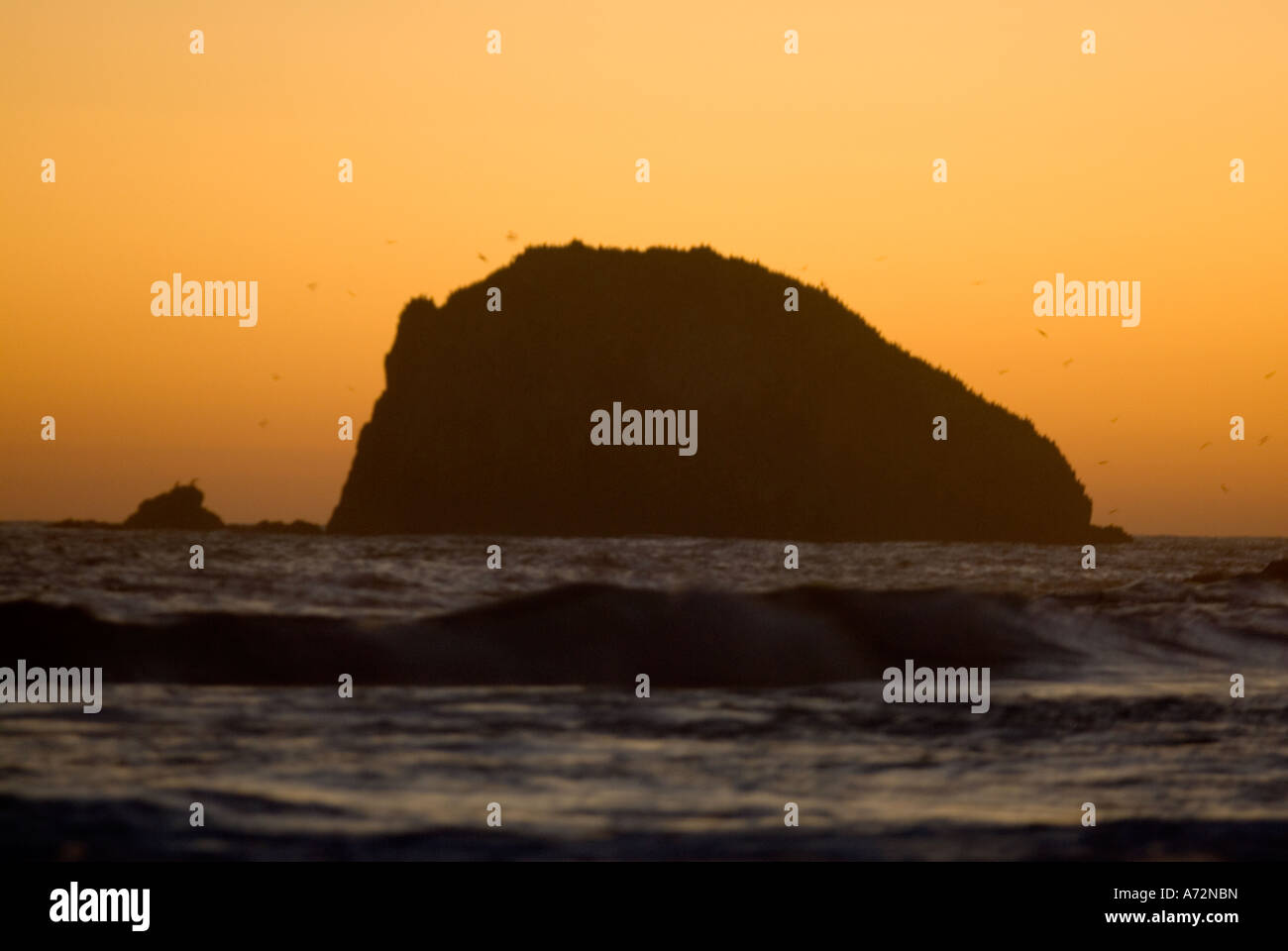 Zipolite sunset - Oaxaca - Mexico Stock Photo - Alamy