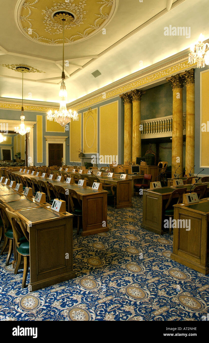 Council Chamber, Doncaster Mansion House (2 Stock Photo - Alamy
