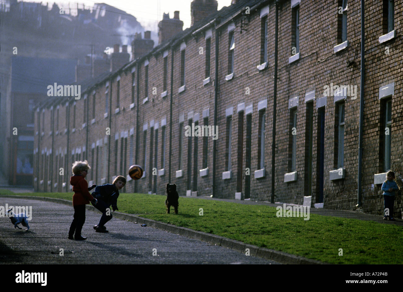 Easington, County Durham,North East England. 1985. Retired Coal Miners ...