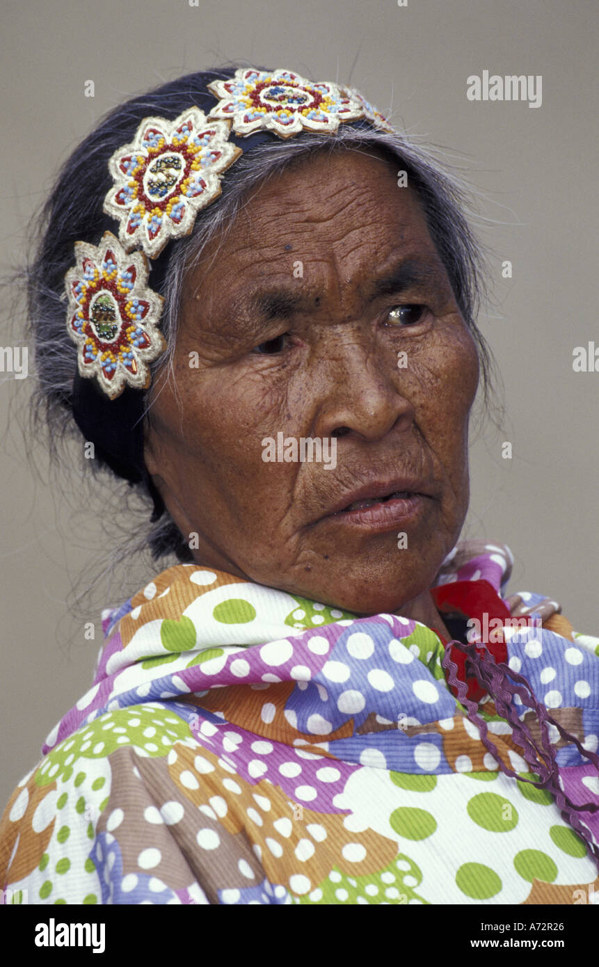 ASIA, Russia, Russian Far East, Chukchi Penninsula, Woman Native of ...