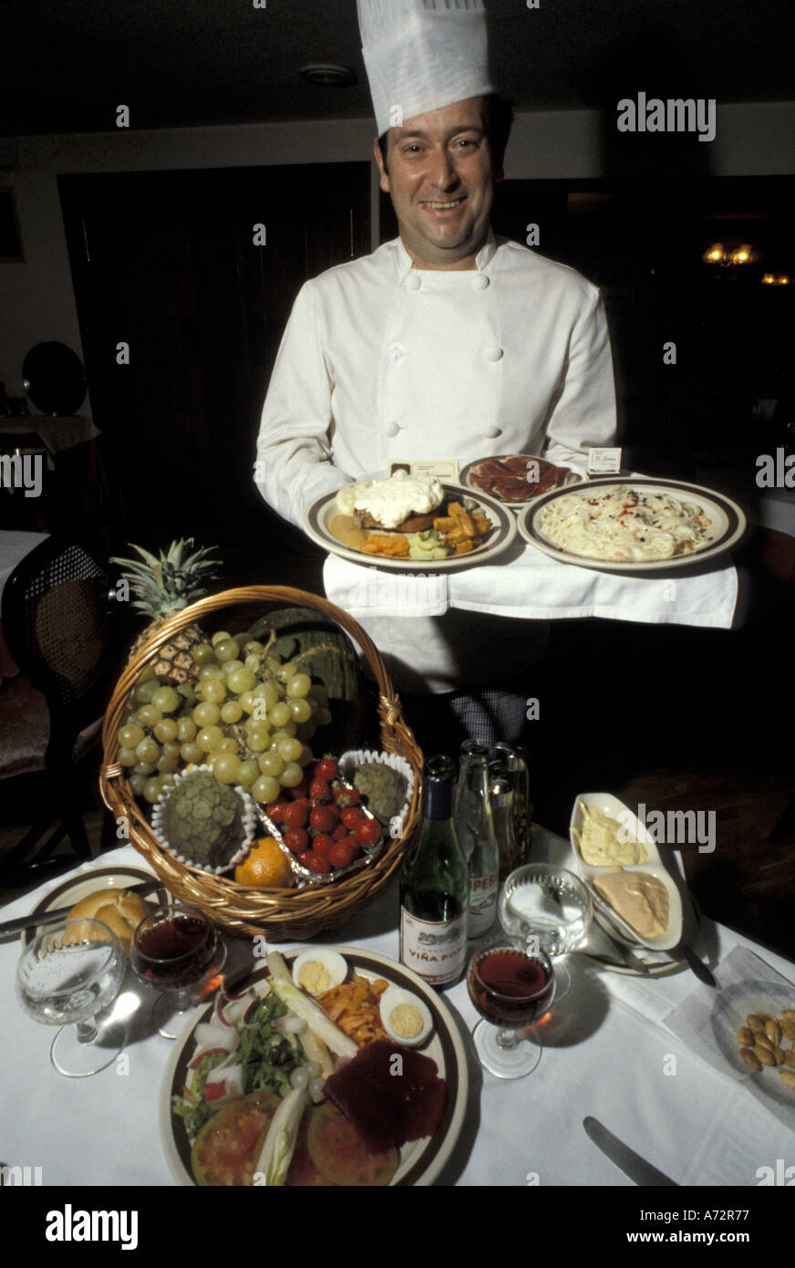 Spain, Seville Restaurant chef Stock Photo - Alamy
