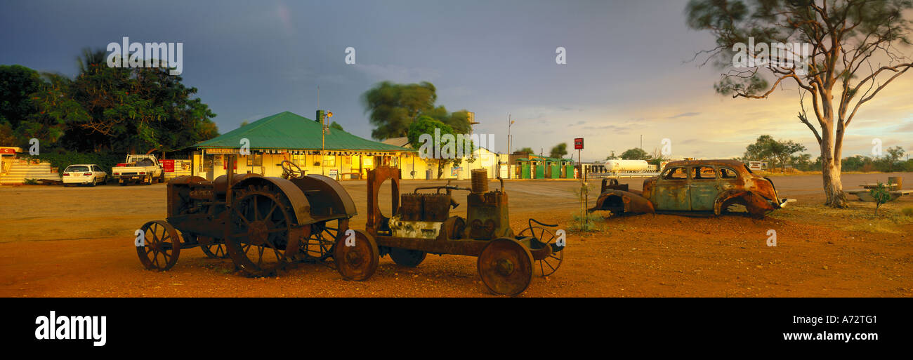 the Outback Roadhouse at Wauchope Northern Territories Australia Stock ...