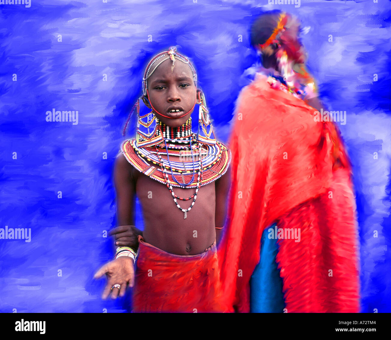 Maasai people tsavo national park hi-res stock photography and images ...