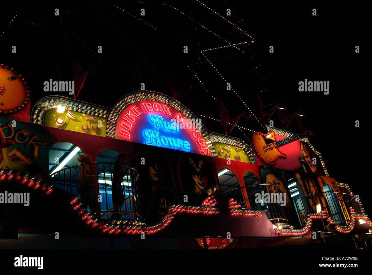 Fun house during a fair Stock Photo - Alamy
