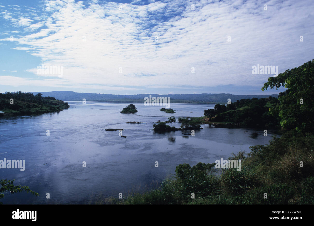 Source of the White Nile Jinja Uganda Stock Photo - Alamy