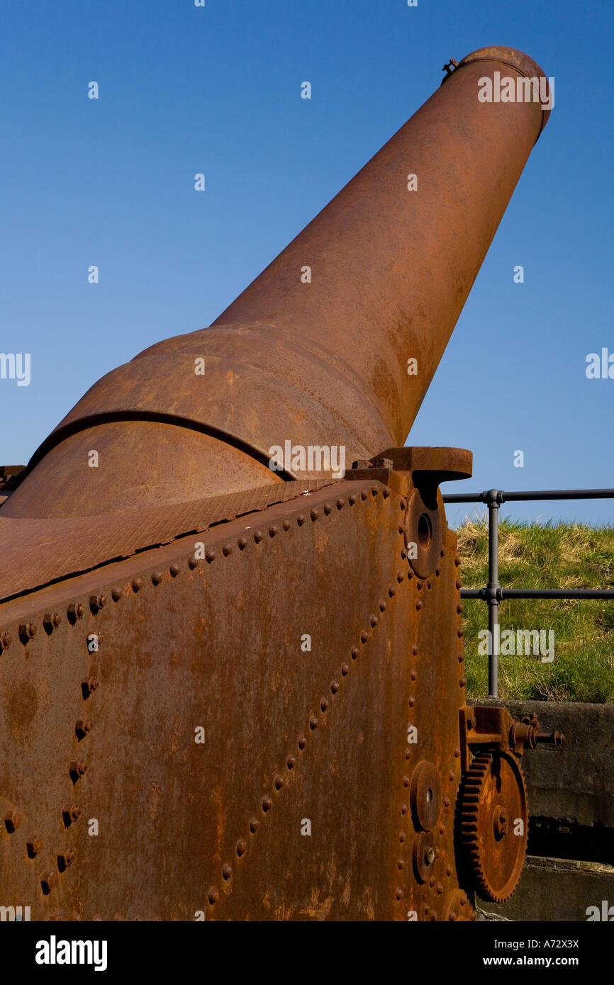 Old rusty Cannon at Charlottenlund Fort Stock Photo - Alamy