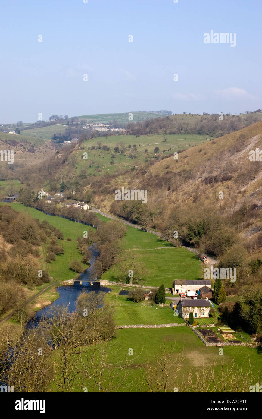 Monsal Dale from Monsal Head Stock Photo - Alamy