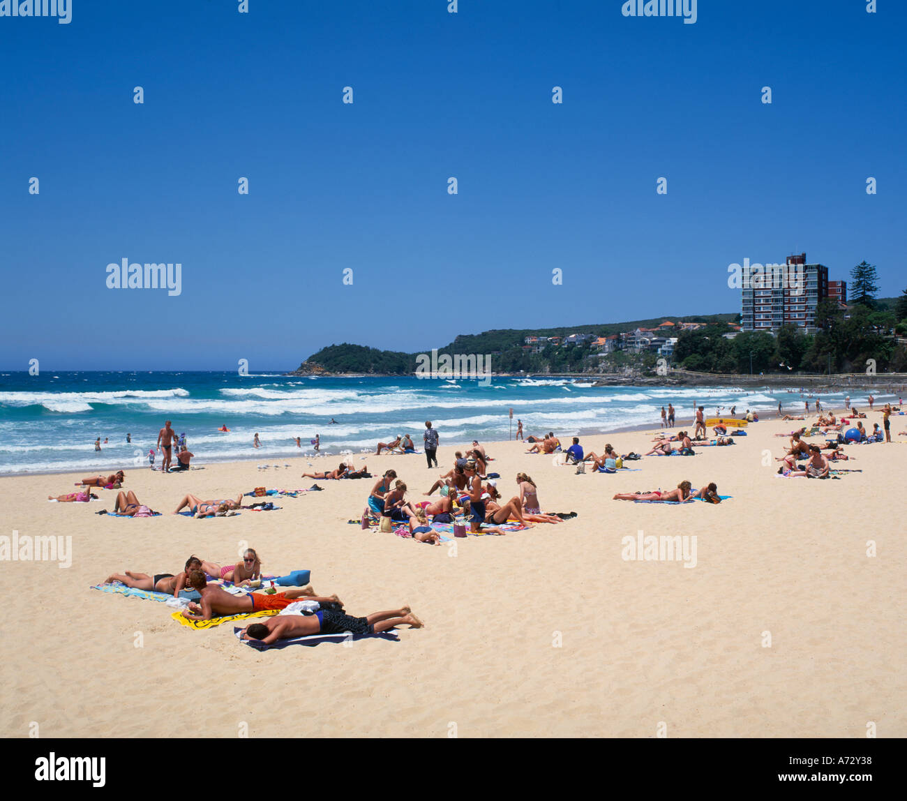 Manly Beach Sydney New South Wales Australia Stock Photo - Alamy