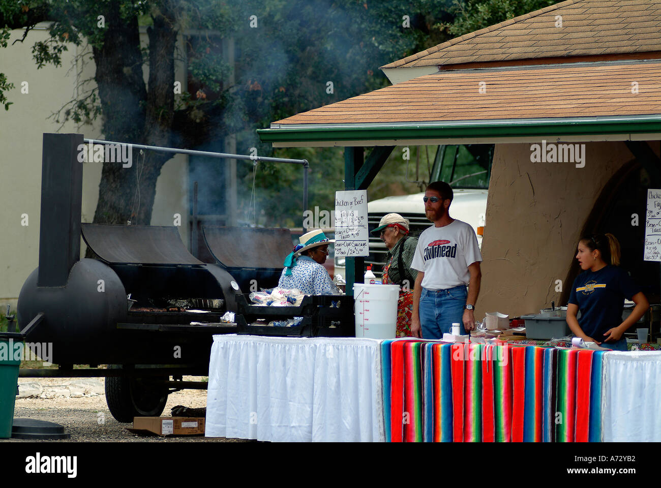 Traditional Texas Barbecue High Resolution Stock Photography and Images ...