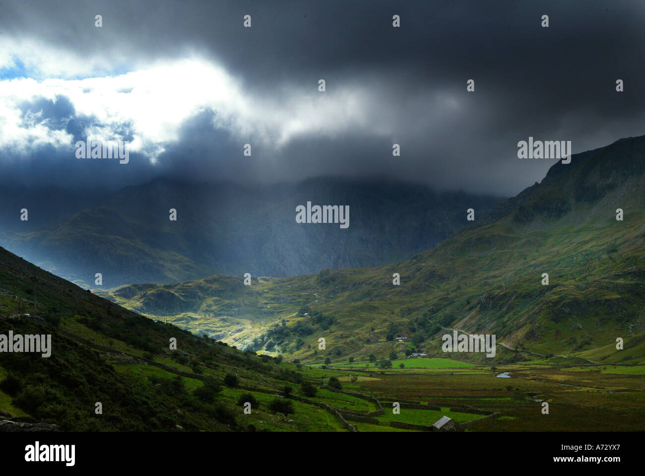 Stormy welsh farm scene hi-res stock photography and images - Alamy
